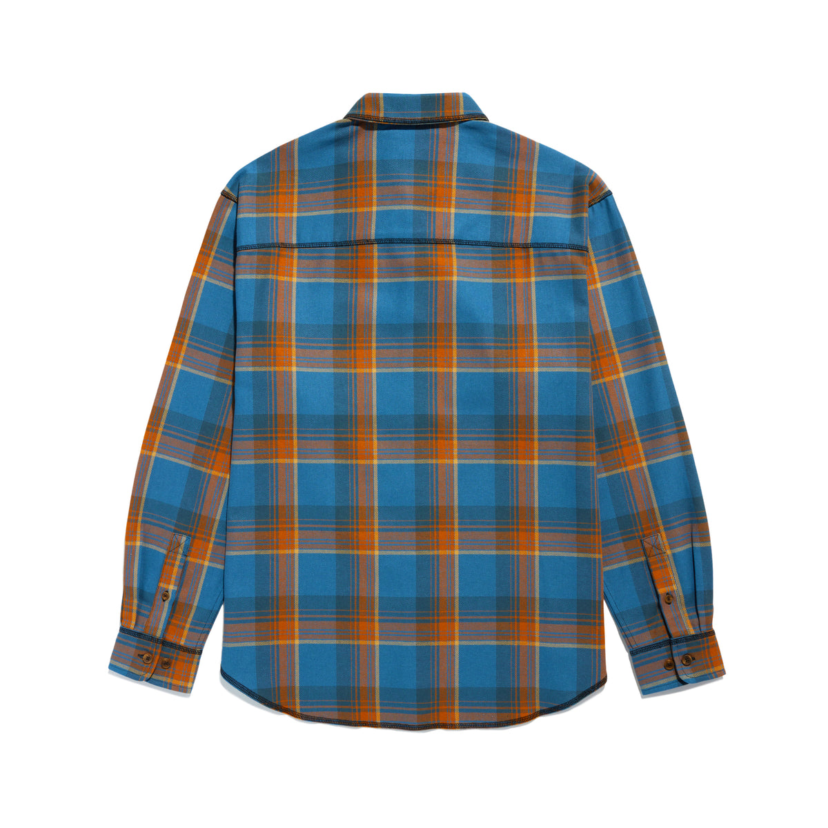 Contrast Stitch Flannel Shirt – Awake NY