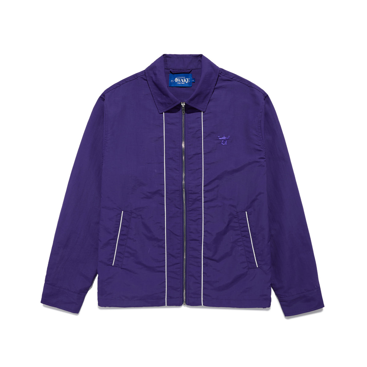 Crown "a" Embroidered Coaches Jacket – Awake NY