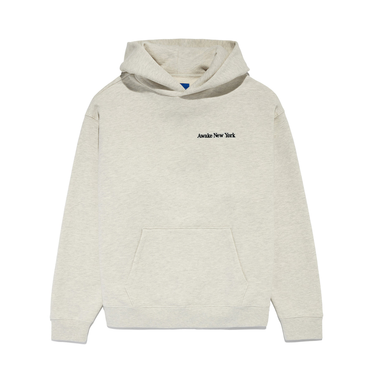 Serif Logo Embroidered Hoodie – Awake NY
